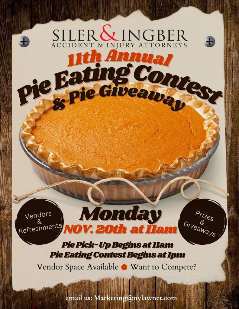 Pie Eating Contest November 2023 - NYLawnet